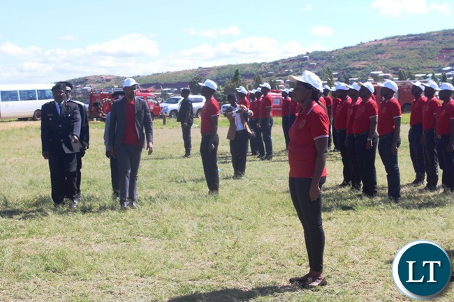 Zambia : 7th International fire fighters' Day in pictures