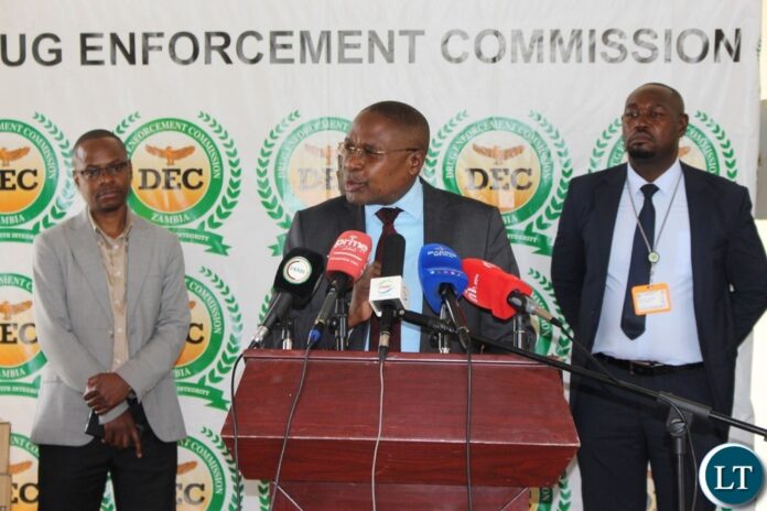 Zambia : DEC intensifies crackdown on drug traffickers and illicit assets