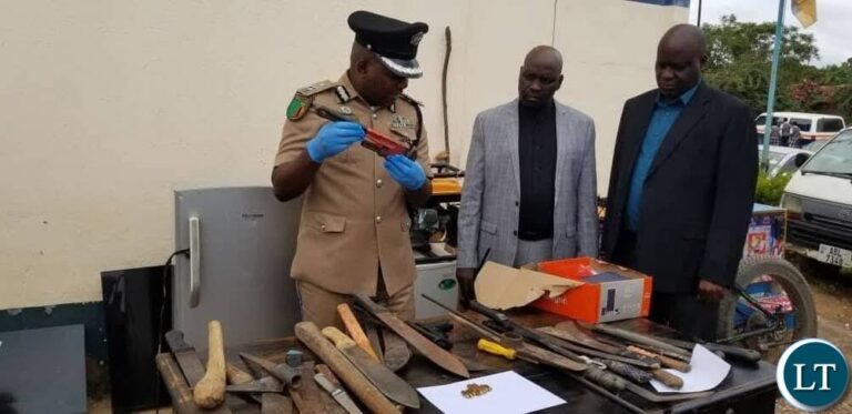 Zambia : Police shoot dead five suspected gang members in Chibolya
